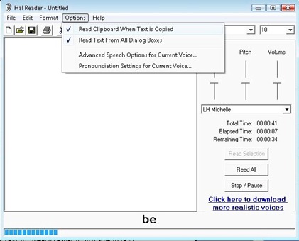 Mike's Blog: Text to speech/voice/narrator/audio reader